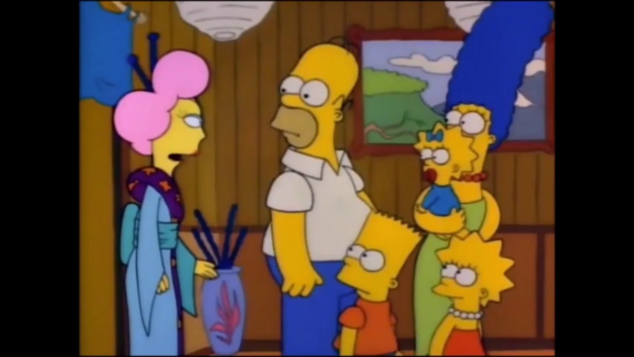 Simpsons - Japanese Restaurant - YouTube