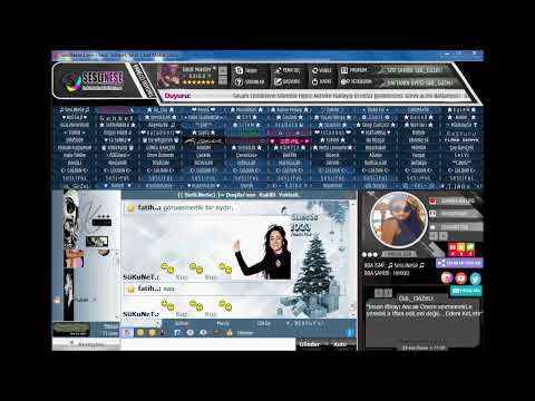 SesliNese.com  Yılbası Ödüllü Yarışma  Sunumu ile  Sesli chat Seslisohbet Farkı
