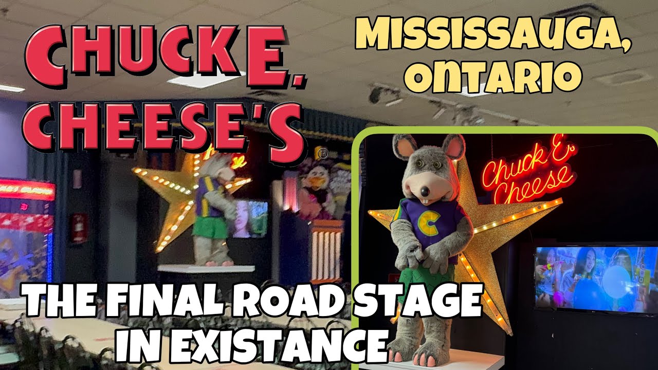 (THE LAST ROAD STAGE) Chuck E. Cheese’s, Mississauga Ontario: Store Tour - YouTube