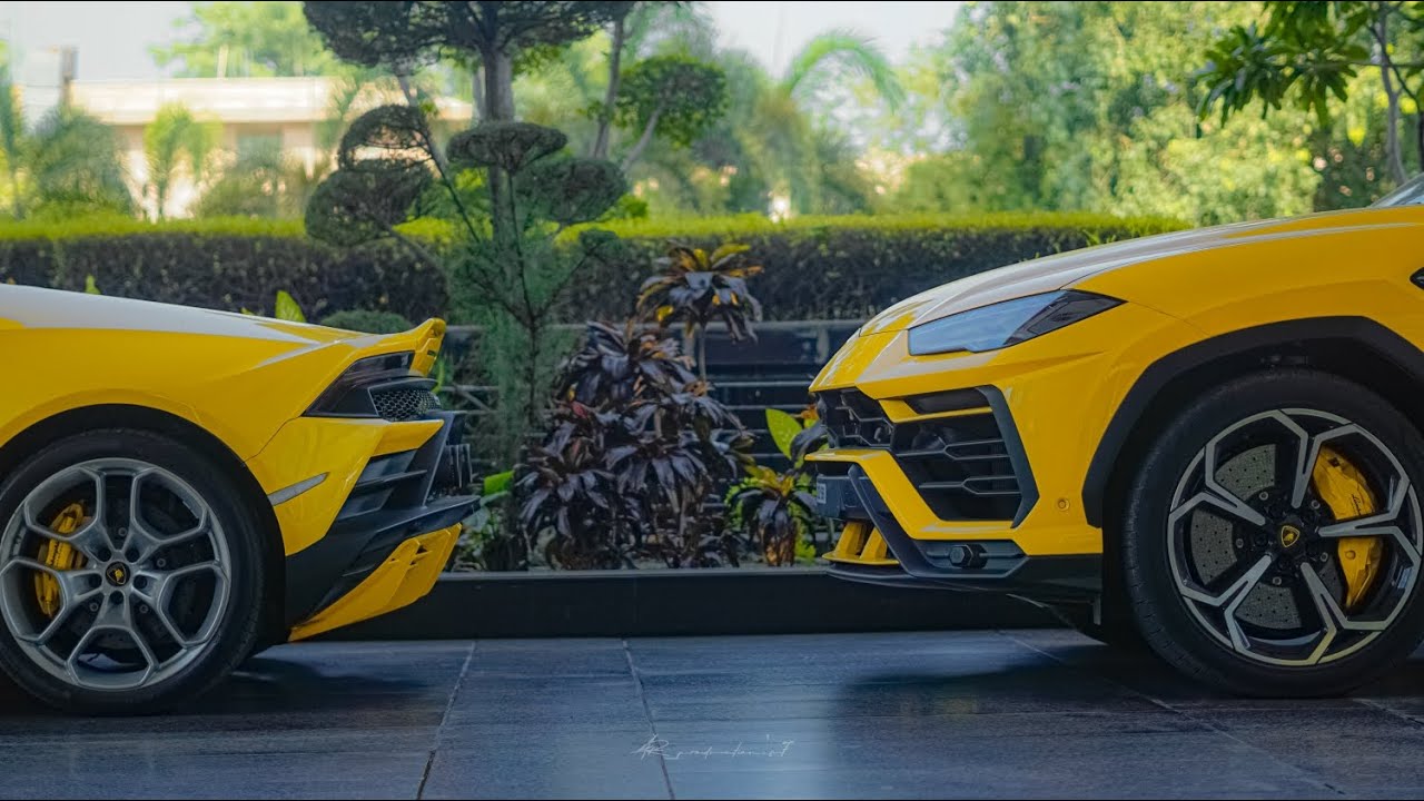 Lamborghini in Lucknow #lamborghini #urus #huracan #lucknow - YouTube
