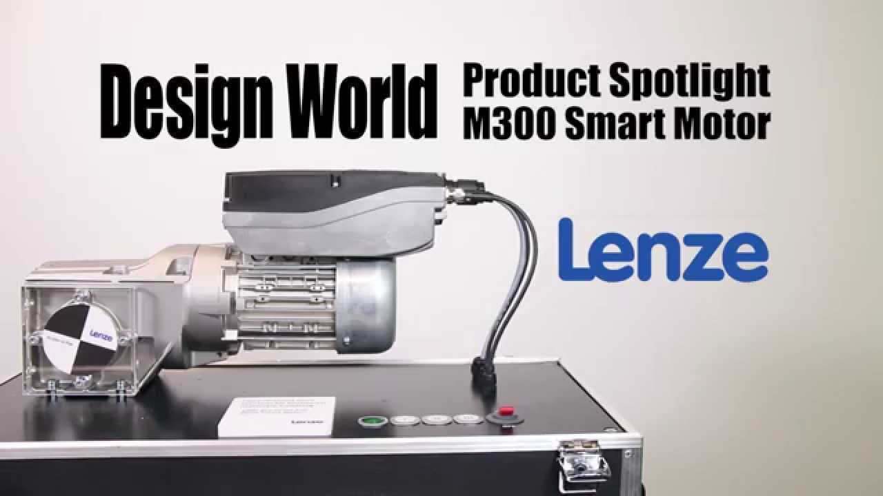 Product Spotlight - Lenze - M300 Smart Motor - YouTube