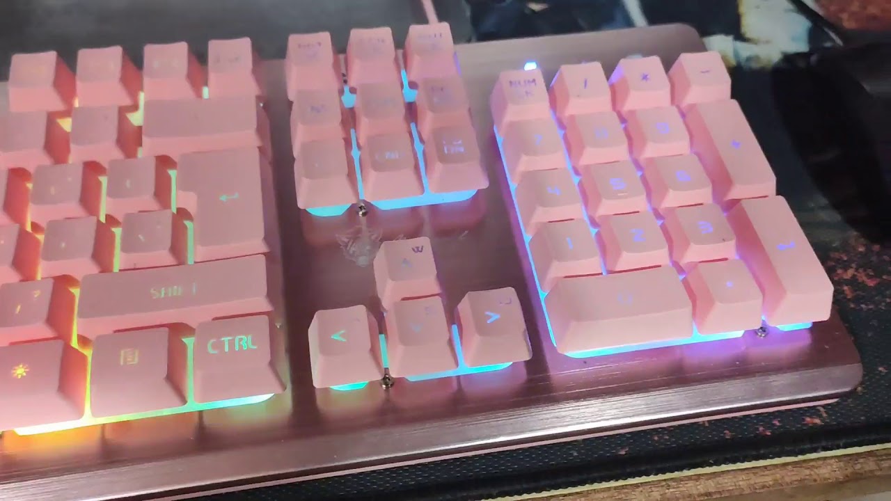 Badwolf Bk-800 - Membrane Mechanical Feel Keyboard / Panalo at swak sa ...