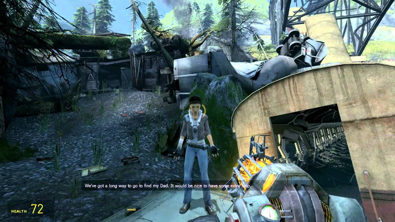 Let's Play Half Life 2 Episode 2 E01 City 17 in Ruins - YouTube