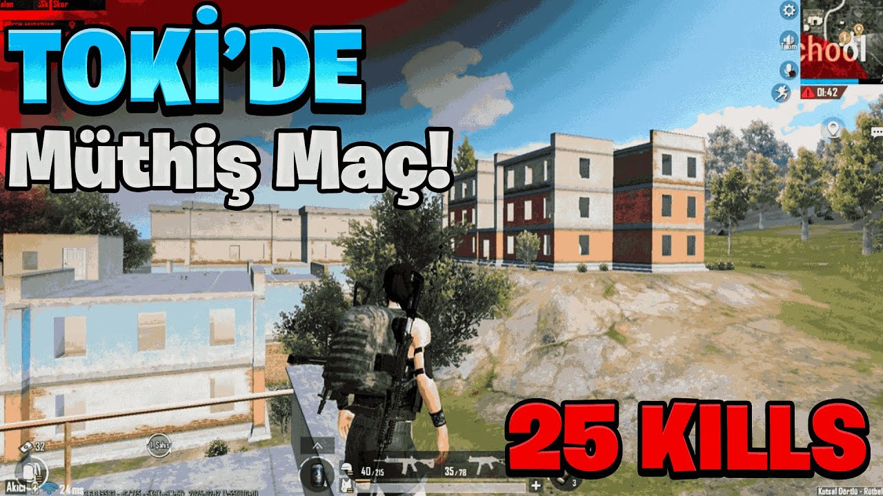 TOKİDE MÜTHİŞ MAÇÇ!!!! PUBG MOBİLE ONE MAN SQUAD - YouTube
