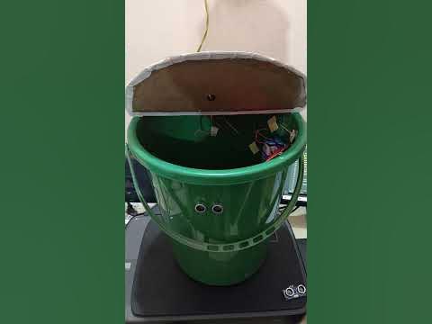 Smart Dustbin Arduino Project | Ultrasonic Sensor + Servo Motor # ...