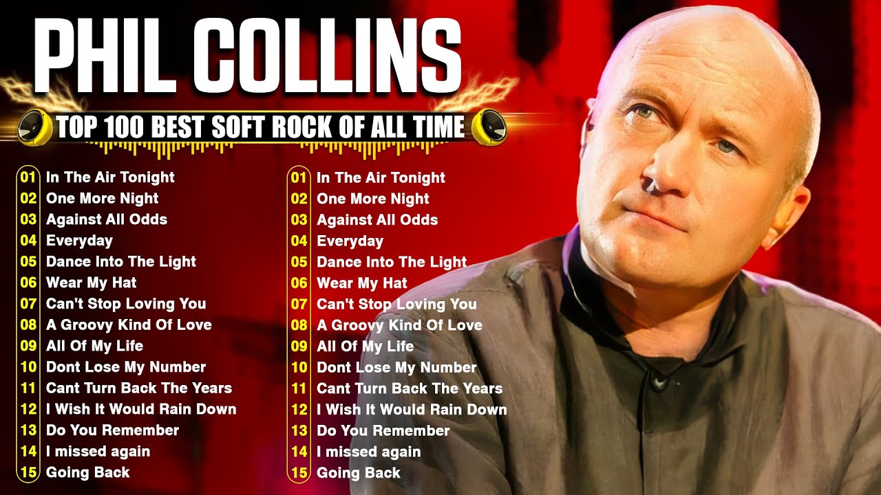 Phil Collins Greatest Hits Of Phil Collins Full Album 2025⭐The Best ...