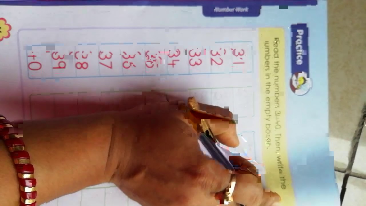 Read and write number 31 to 40 - YouTube