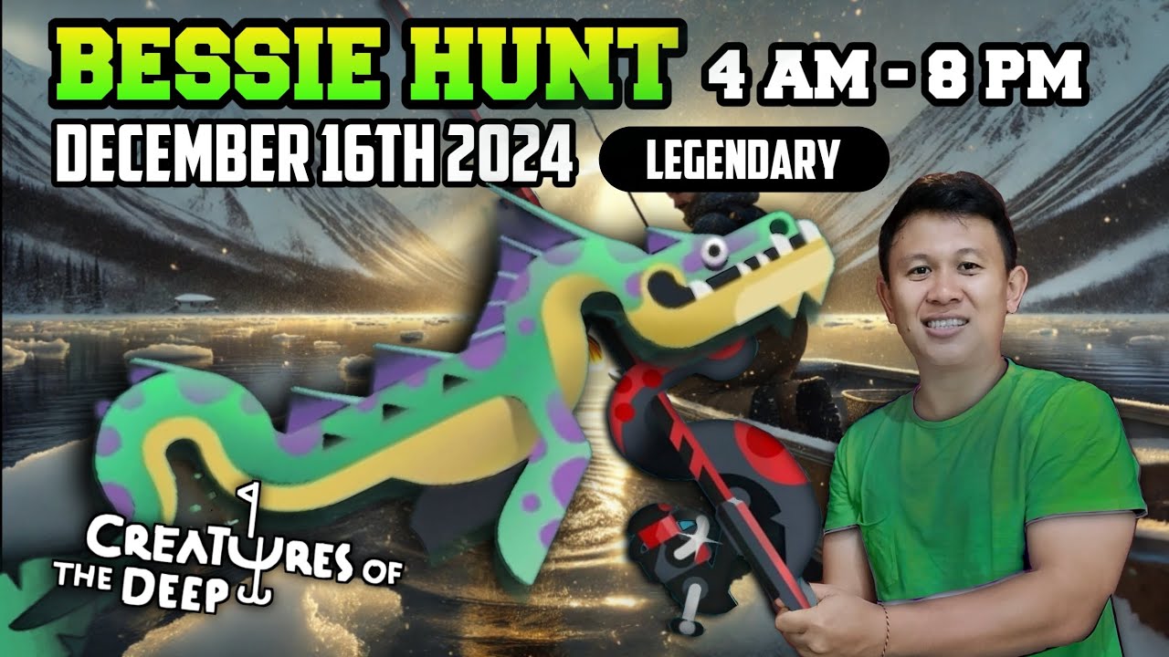 BESSIE SPOT MONDAY DECEMBER 16th 2024 #monsterfish #creaturesofthedeep ...