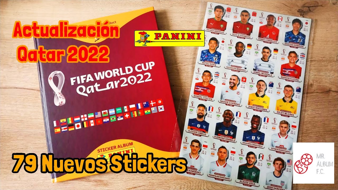 Actualización Stickers "Qatar 2022" PANINI - YouTube
