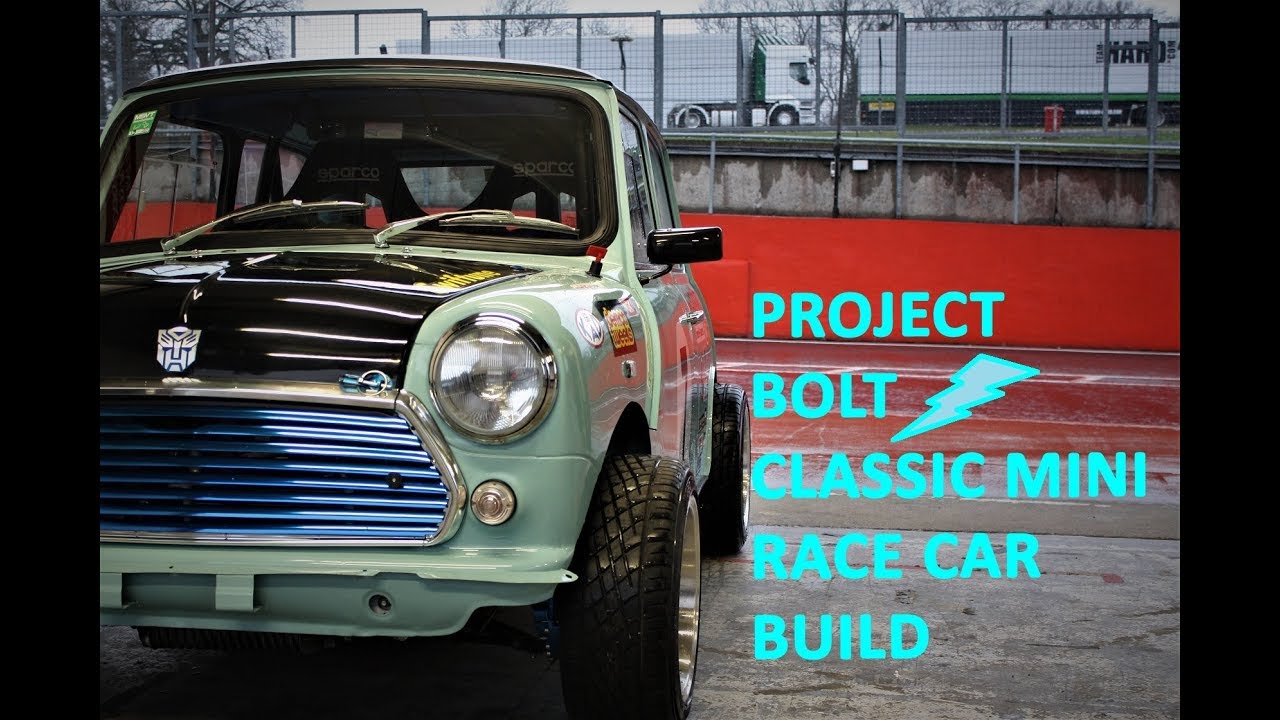 Classic Mini Race / Track Car Project Bolt Part 7 - The Engine - YouTube