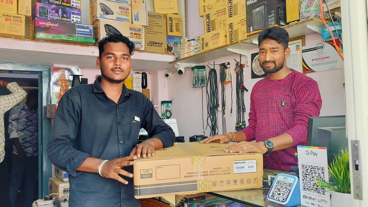 Sri Sai electronics korutla gs pro dealer call 9989590487 GS PRO 🔊🎤🎶 GS PRO DJ 901 amplifier ...