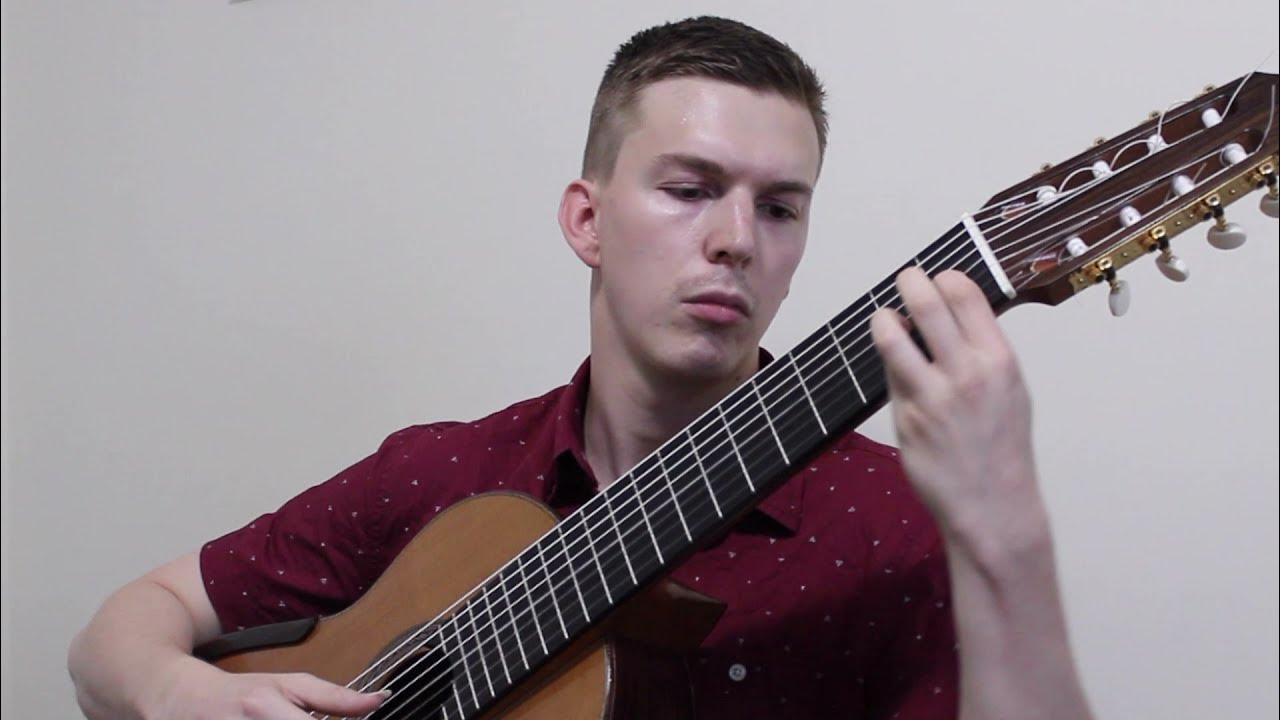 Seascape No. 4, "Sunlit Shallows" (Simon Farintosh, 8-String Guitar) - YouTube