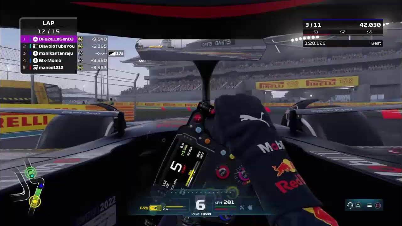 F1 22 Abu Dhabi Grand Prix Online Multiplayer (Cockpit View) - YouTube