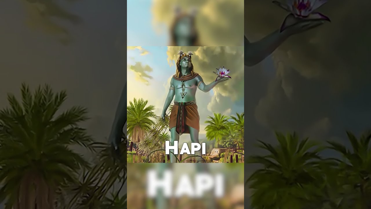 Hapi - The Egyptian Gods - Egyptian Mythology - Mythological ...