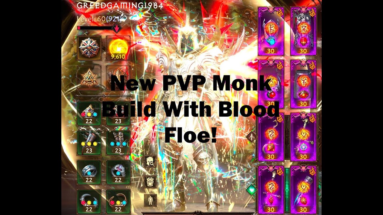 New PVP Monk Build With The New Gem! - YouTube