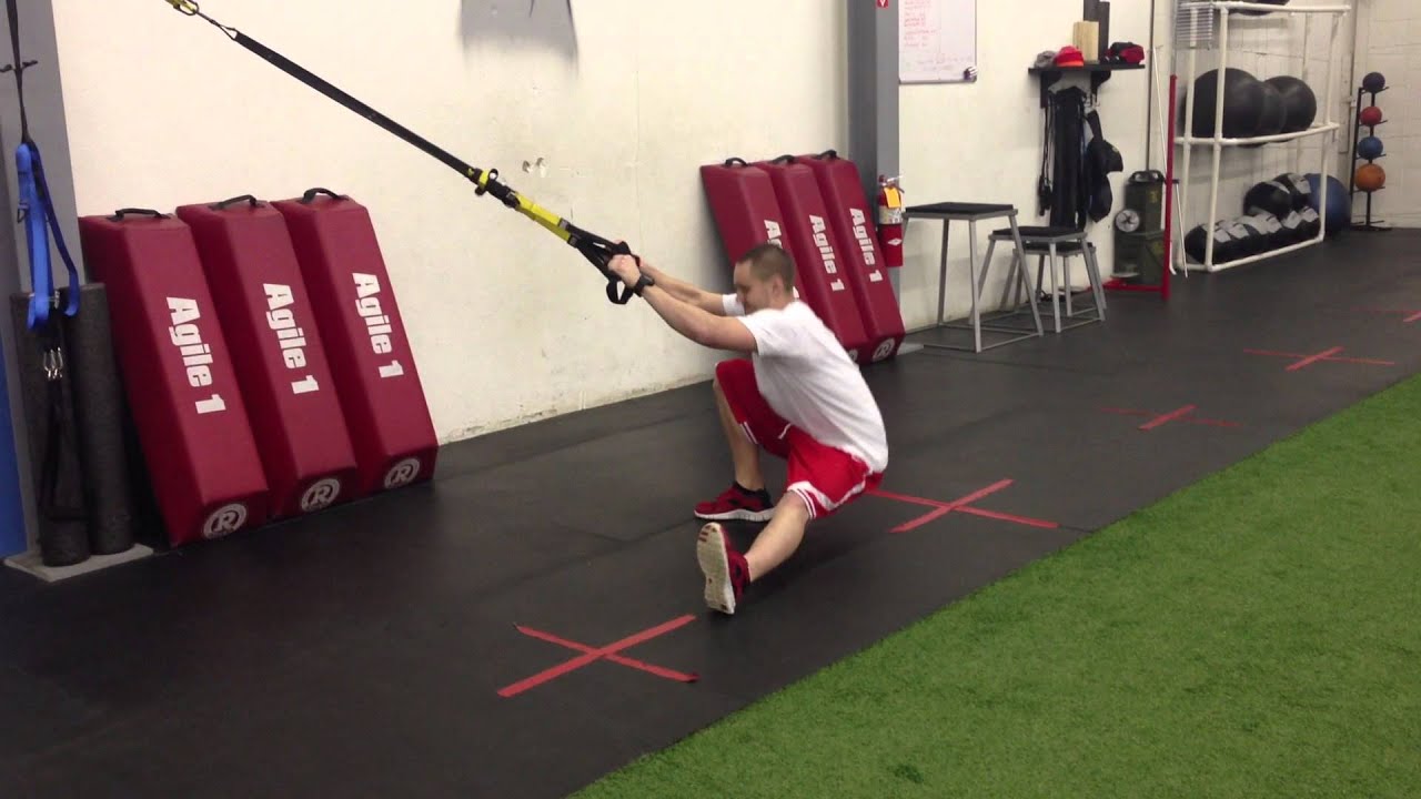 TRX Lateral Lunge for Mobility - YouTube