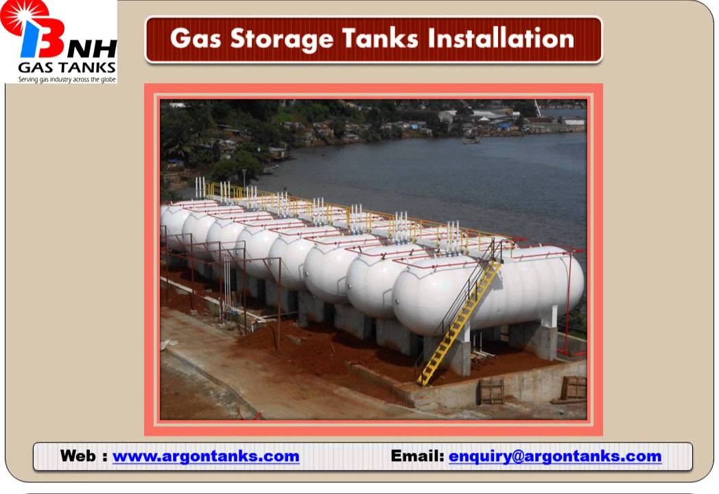 Argon Gas Storage Tank - YouTube