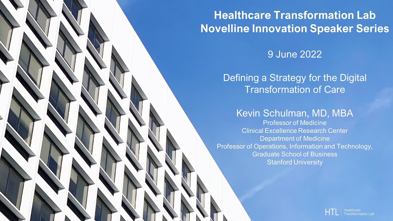 Kevin Schulman 9 June 2022 - YouTube