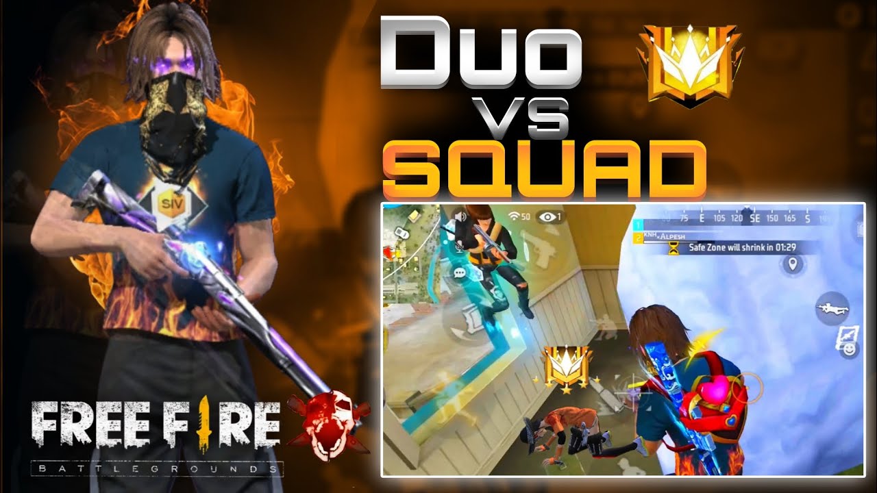 " Duo vs Squad ☠️ Insane Clutch | Free Fire Best Gameplay "🔥 - YouTube