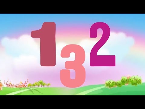 Counting 123 UpTo 10 | 123 with spellings | easy and simple content for ...