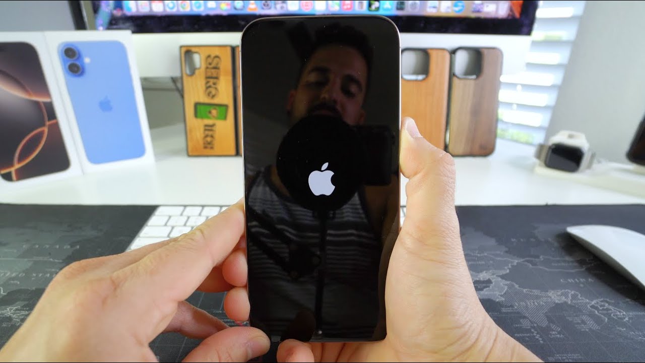 How to Force RESTART/REBOOT iPhone 16 Pro Max - Frozen Screen Fix - YouTube