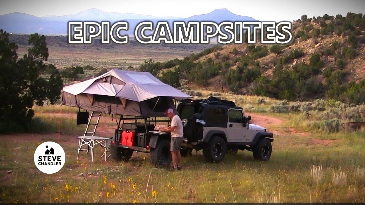 Epic Camping Countdown: My Favorite 5 Campsites - YouTube