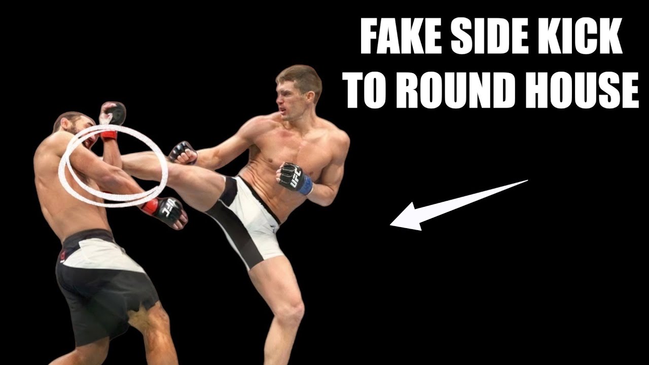 STEPHEN THOMPSON: THE FAKE SIDE KICK TO HIGH ROUND HOUSE - YouTube