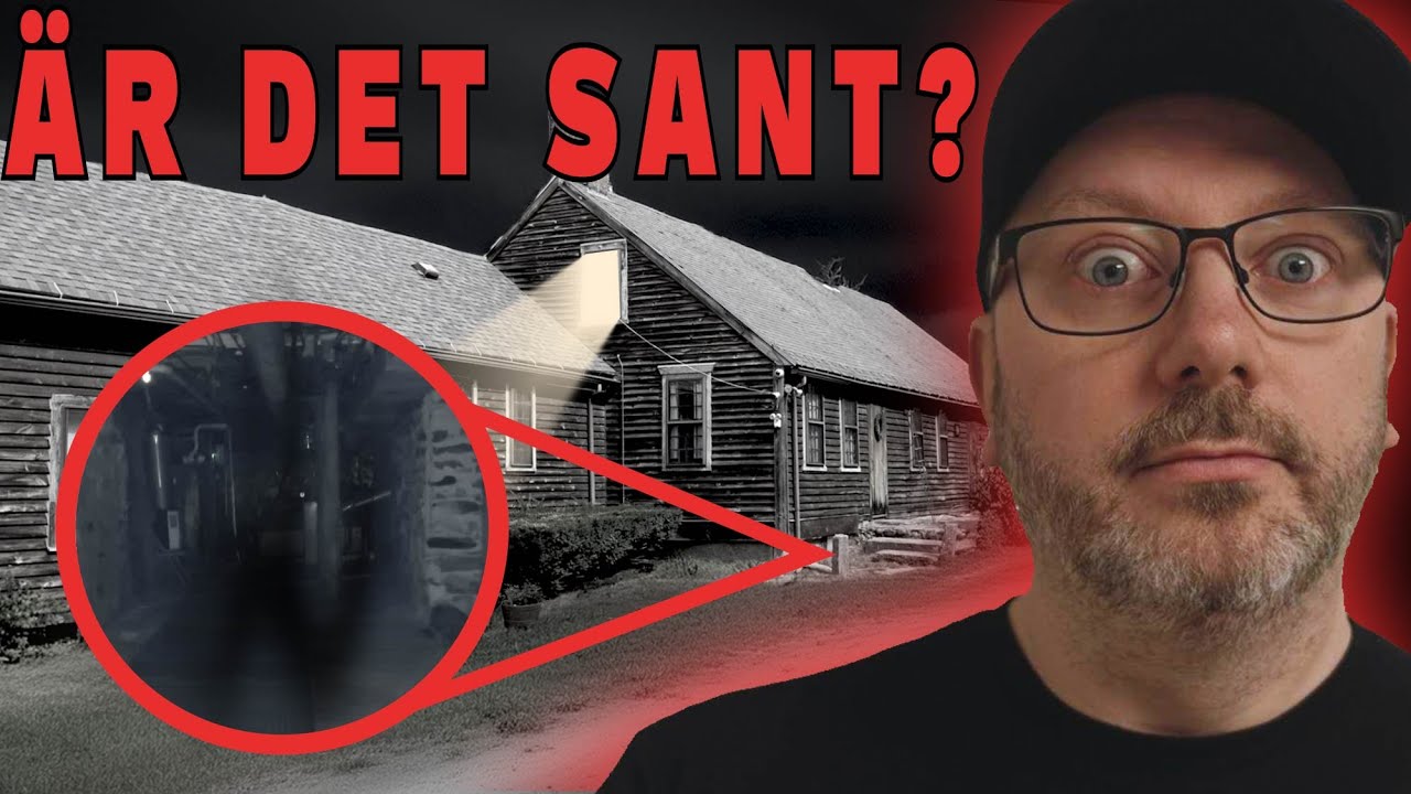 NIGHTMARE IN THE REAL CONJURING HOUSE - SPÖKJAKT - YouTube
