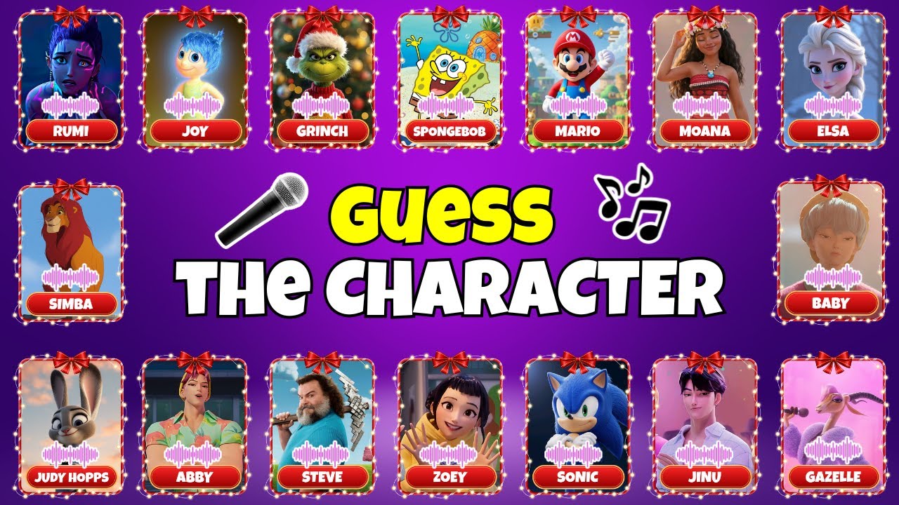 Can You Guess the Character by Voice? 🔥| Only Real Fans Can Guess These ...