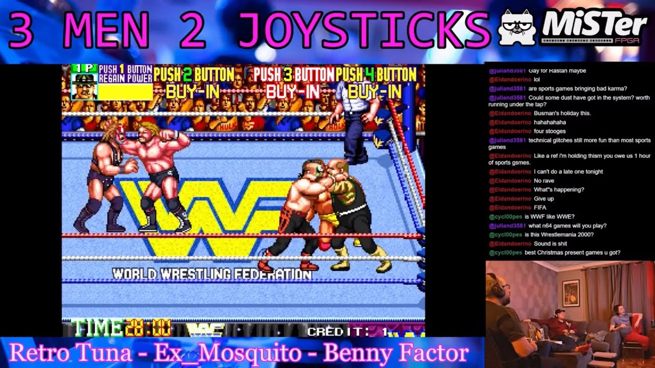 Sport Games - 3 Men 1 Joystick Live Stream - YouTube