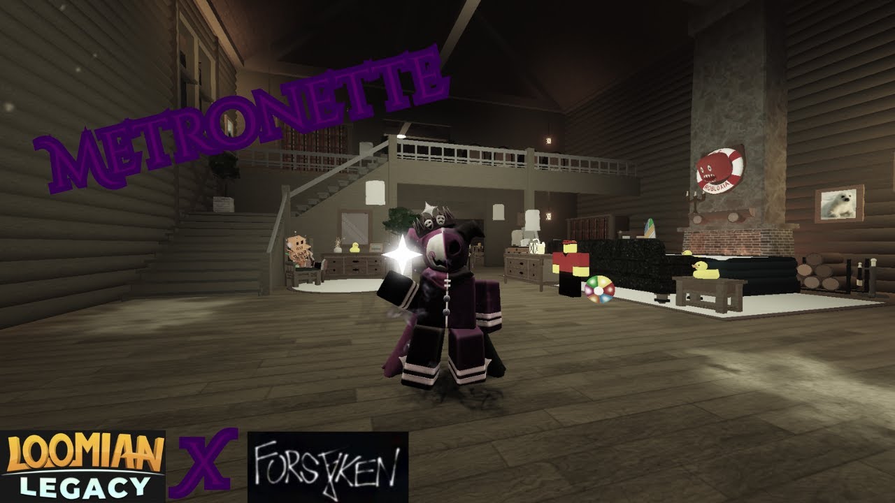 Loomian Legacy X Forsaken - Metronette Noli Skin Showcase - YouTube