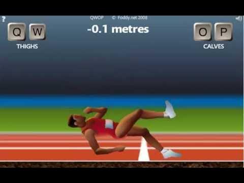 how to beat qwop in 10 seconds - YouTube