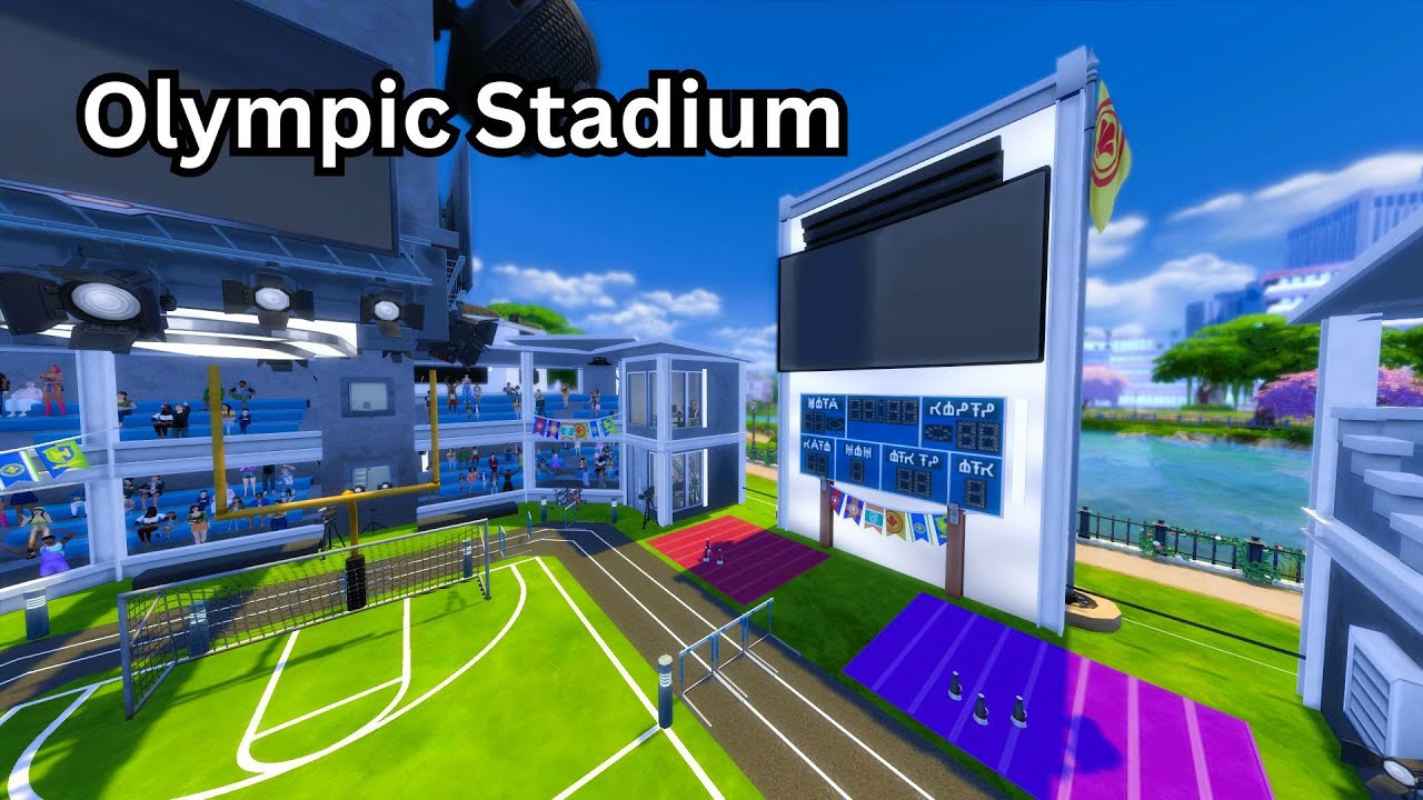 The Olympics but it's in the Sims 4 - YouTube