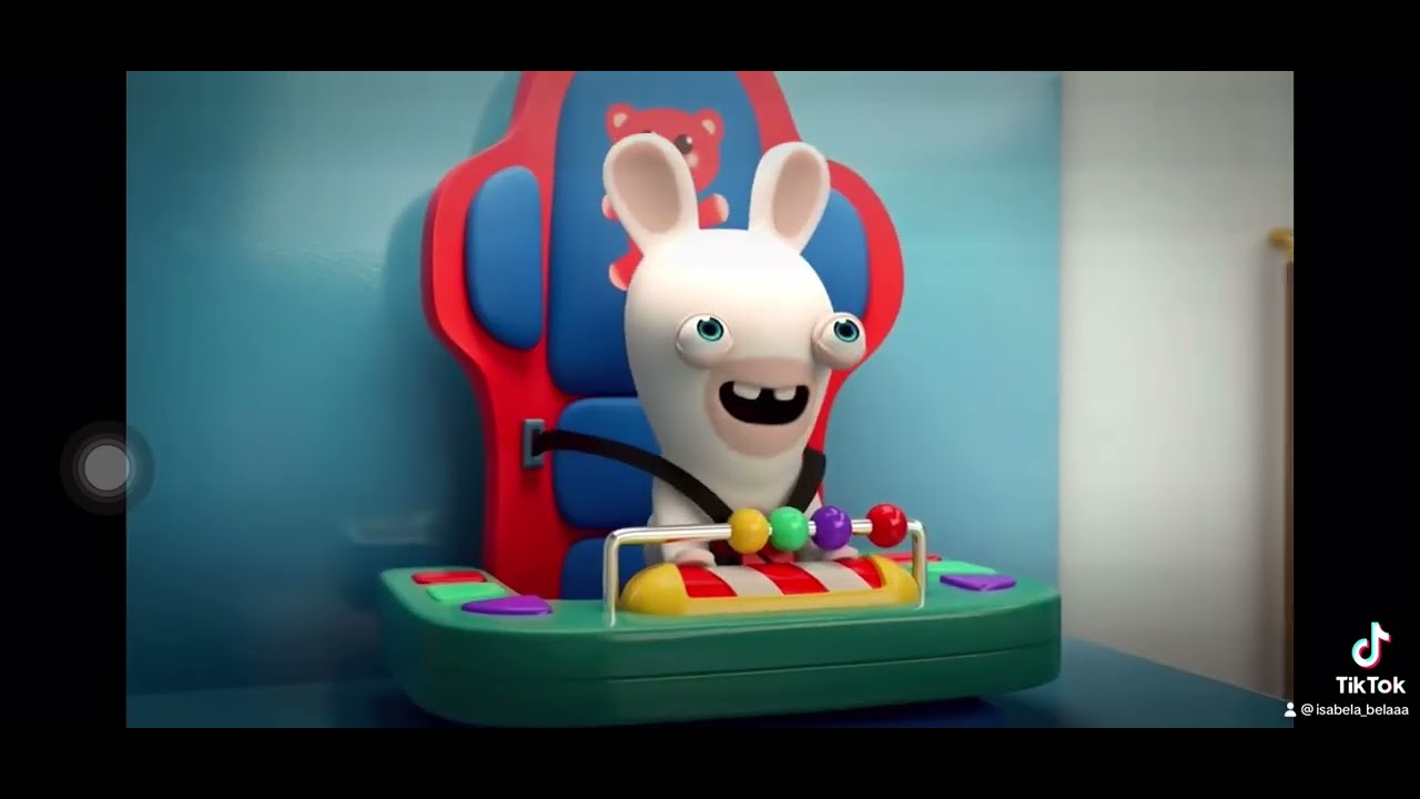 mini RABBIDS quebra o espelho do avião - YouTube