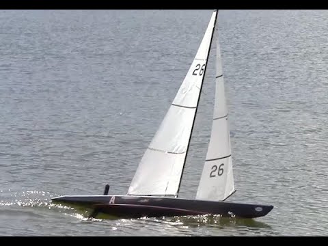 RC sailing A-Class and Marblehead A+ Rigg - RC-segeln 06 09 23 - YouTube