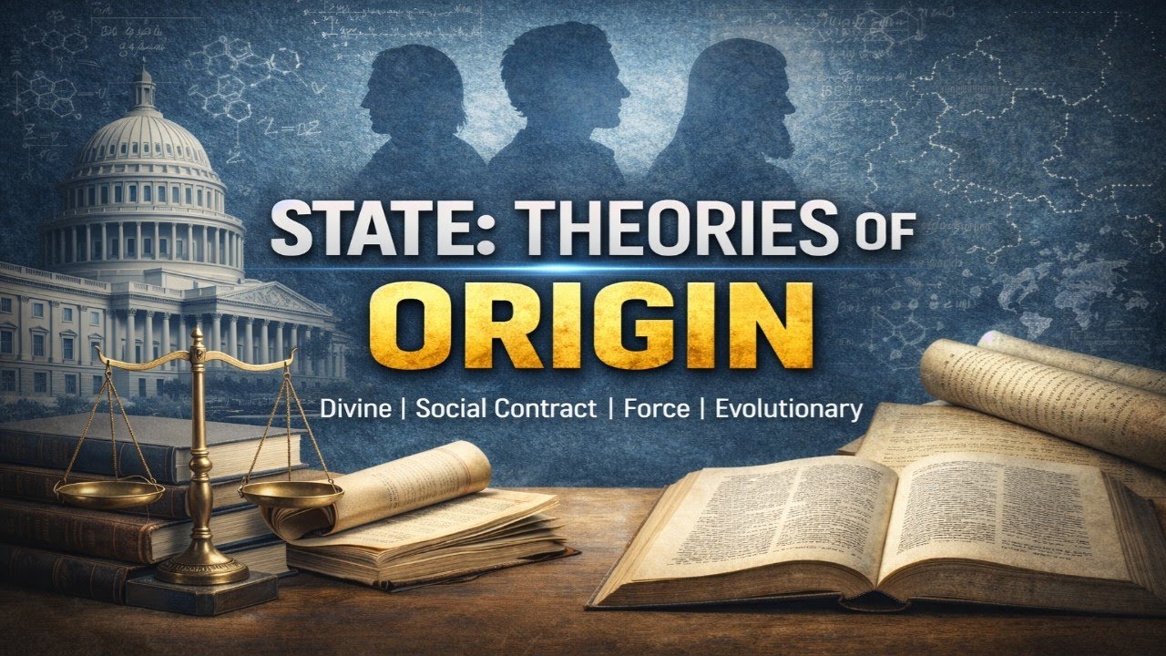 State: Theories of its Origin. political science major. unit 2 ,BA 1st ...