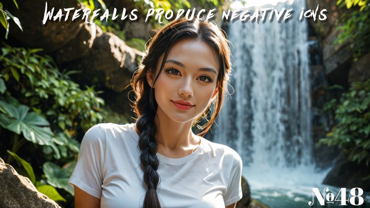 AI Waterfalls produce negative ions 滝はマイナスイオン 《Model：realDream sdxlPony14 safetensors》No 48 ...