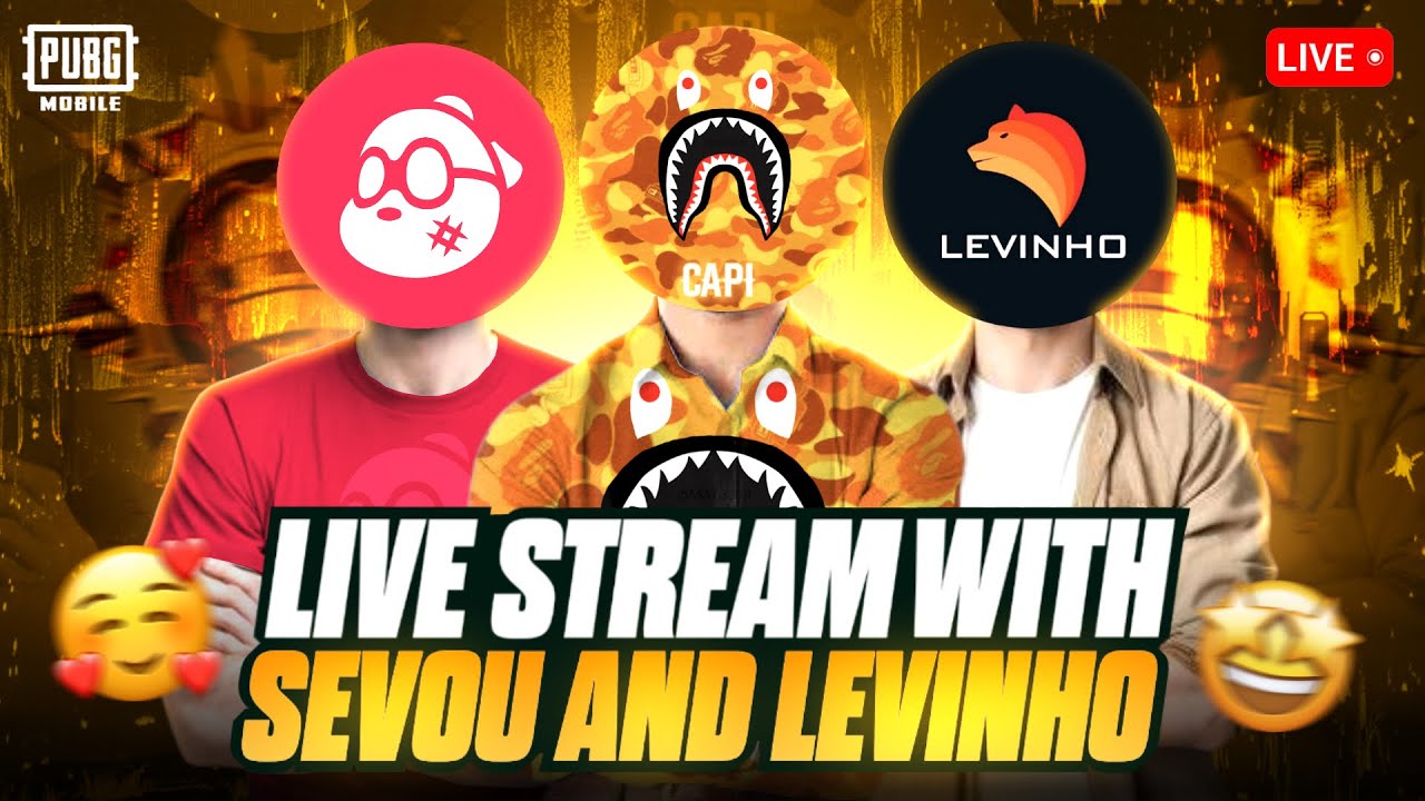 PLAYING with @Sevou and @Levinho | PUBG Mobile - YouTube