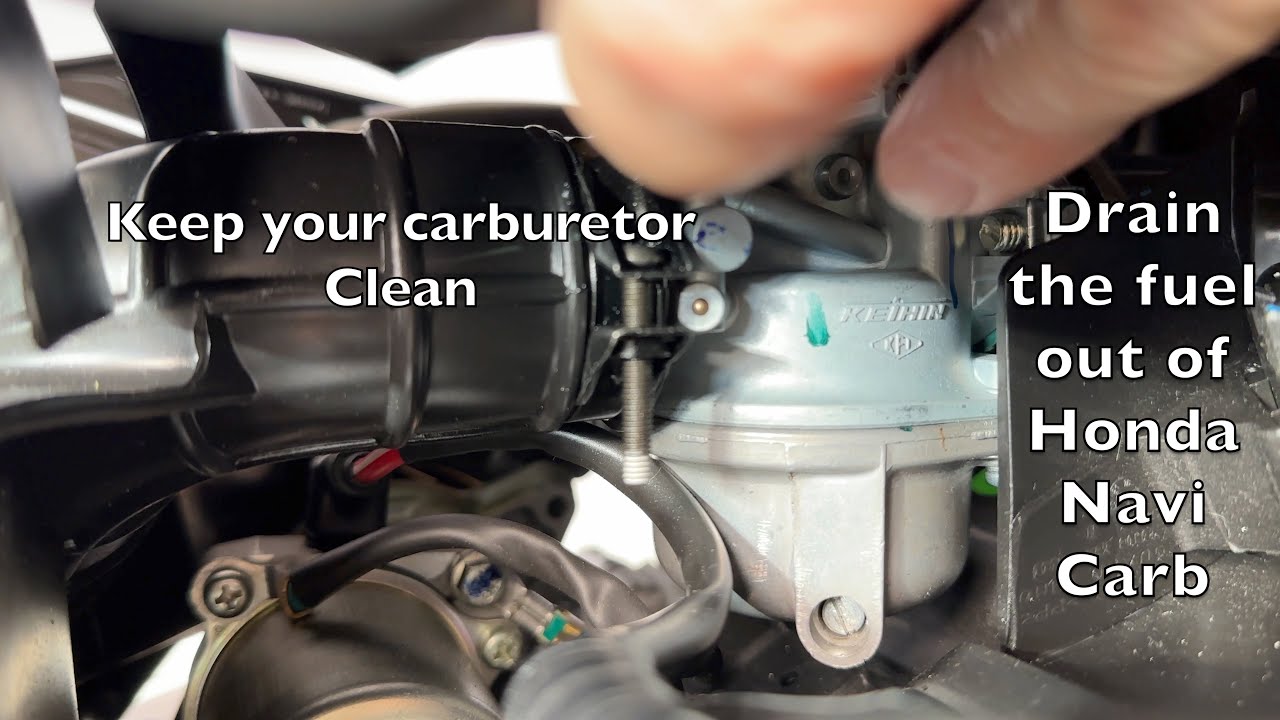How To Drain Gas From A Quad Honda
