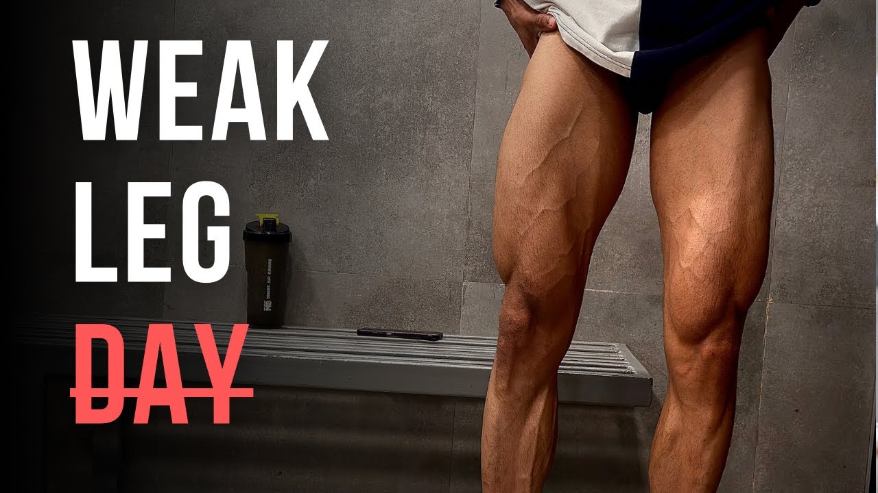 Another day another vlog, weak leg day. - YouTube