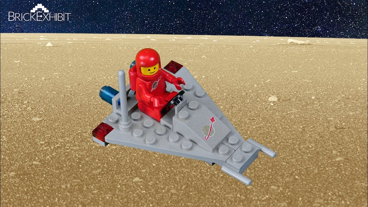 LEGO Classic Space 885 Space Scooter 1979 BrickExhibit.com - YouTube