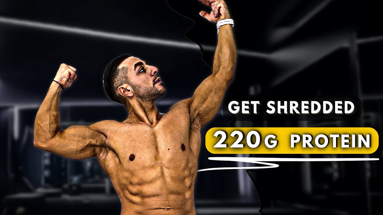 Getting Shredded on 1800 Calories and 220g Protein | Full Meal Plan ...