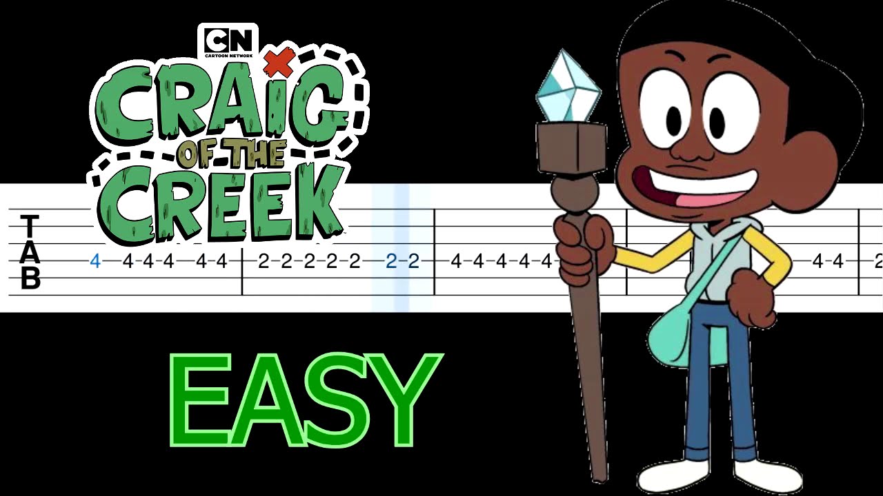 👌 Craig Of The Creek 🎸 Easy Tab - YouTube