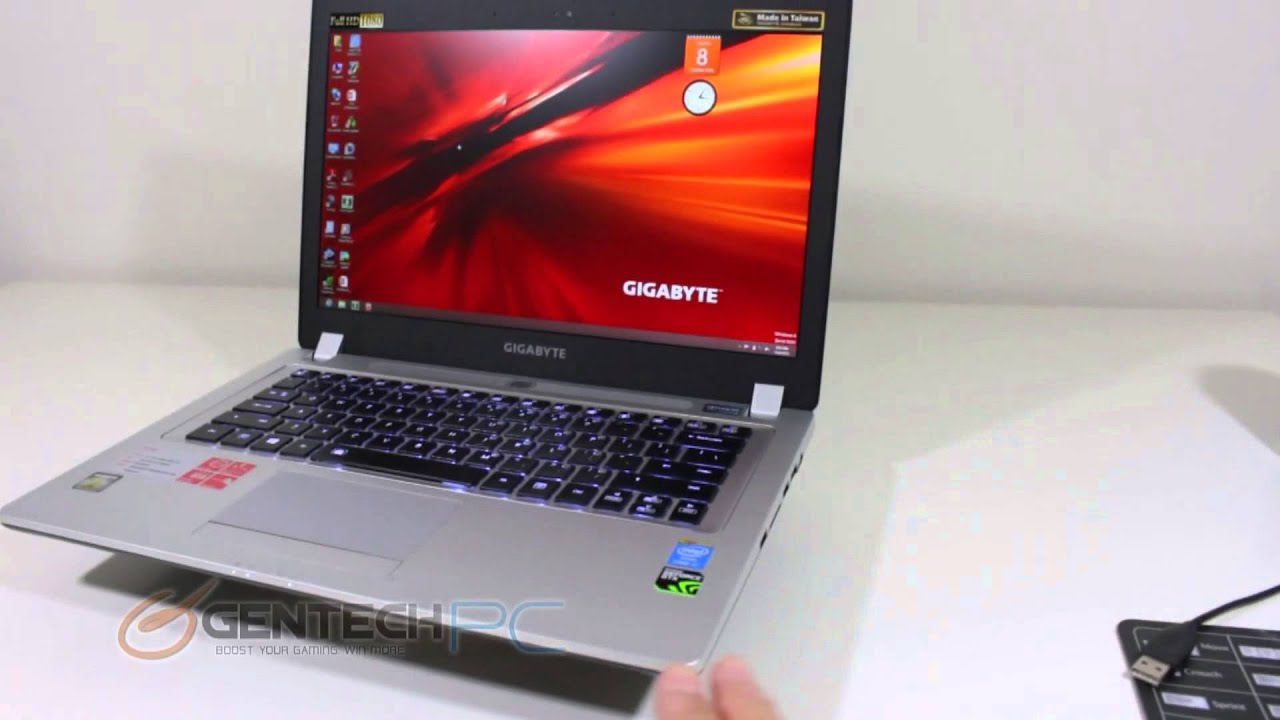 GIGABYTE P34G Detailed Product Showcase Unboxing & Review - YouTube