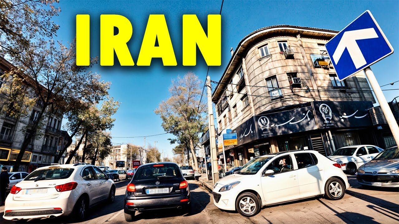 Scenic Drive Through Rasht, Iran | From Rudbar Road to Golsar Boulevard ...