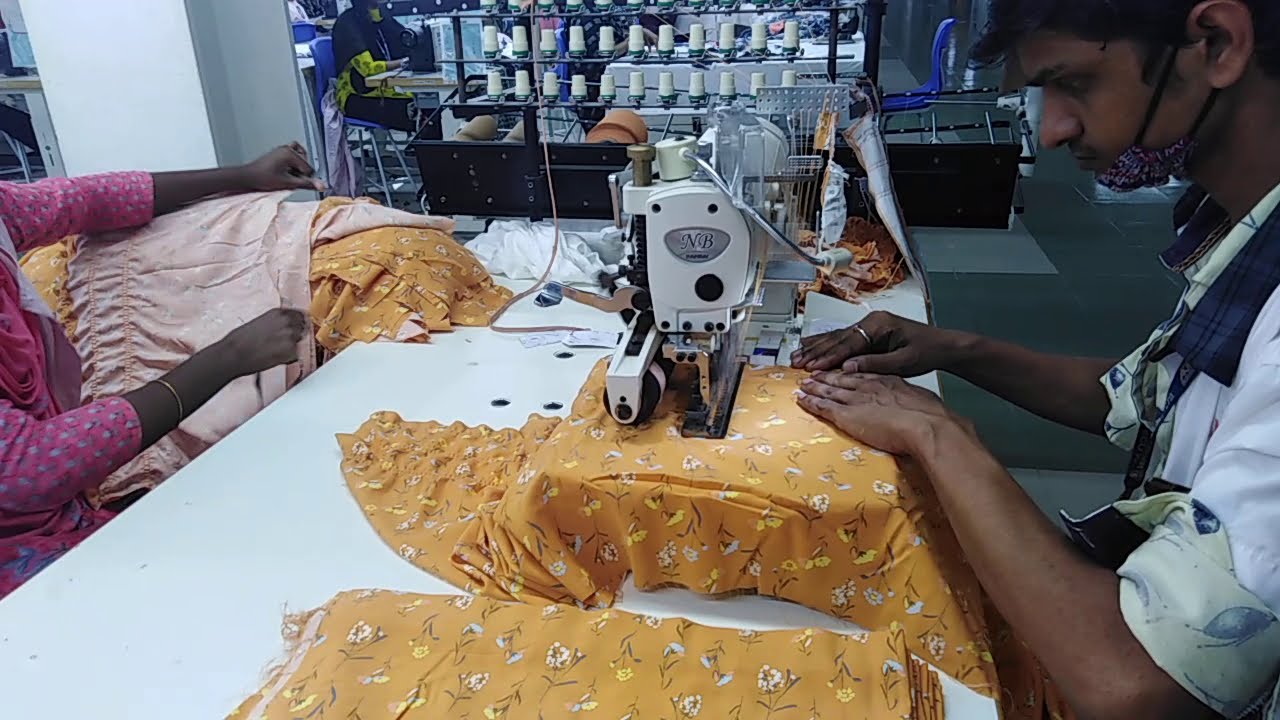smocking machine & working procedure in Bangladesh garments industry ...