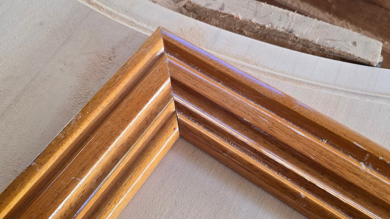 como se hace ????? moldura para decorar contramarco de puertas ...