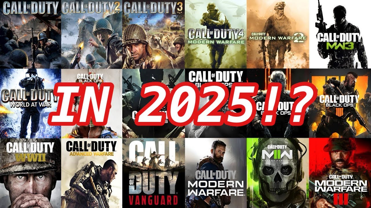 Ranking ALL Call of Duty’s Based On How Fun They Are IN 2025!!! - YouTube