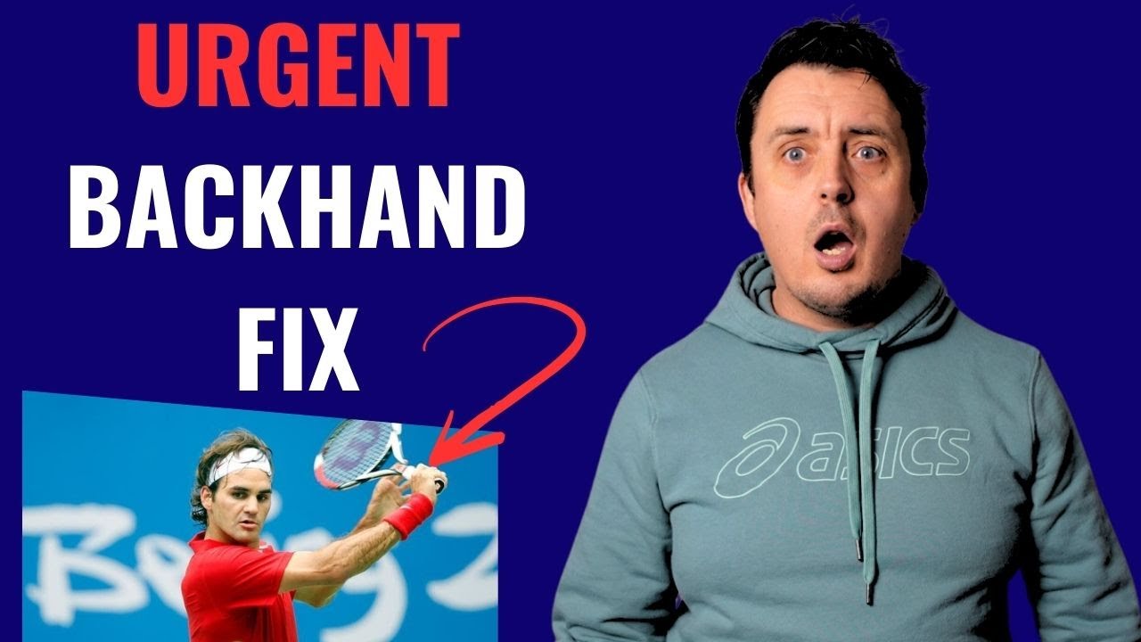 FIX Your Backhand in UNDER 2 Minutes for FASTER Improvement! - YouTube