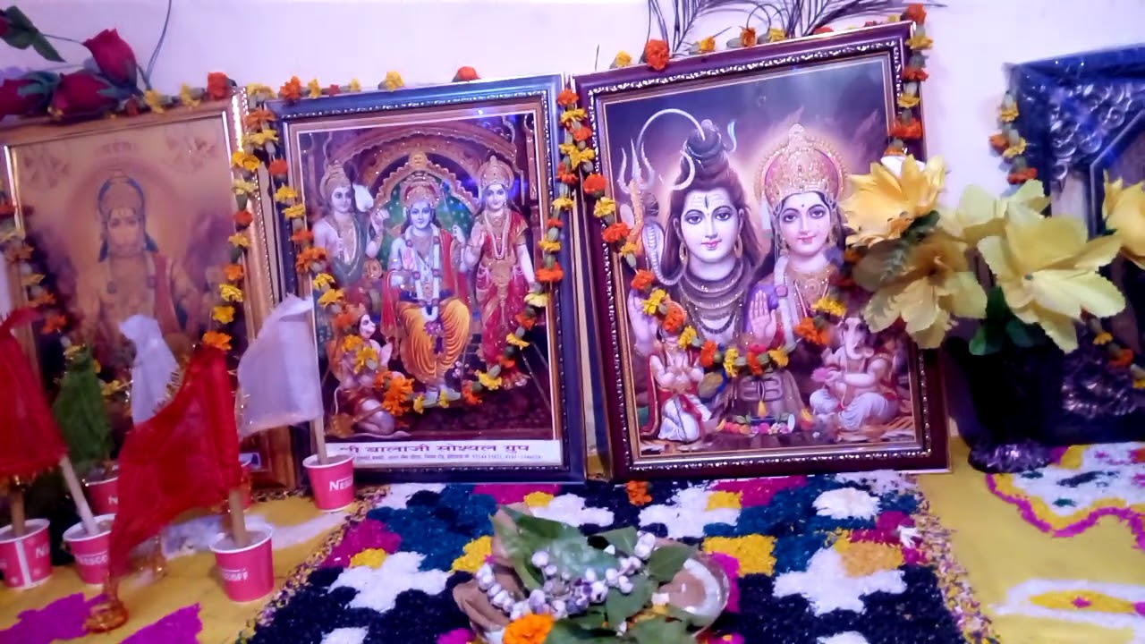 JAIPUR Ghar Pooja mahadev ji(1) - YouTube